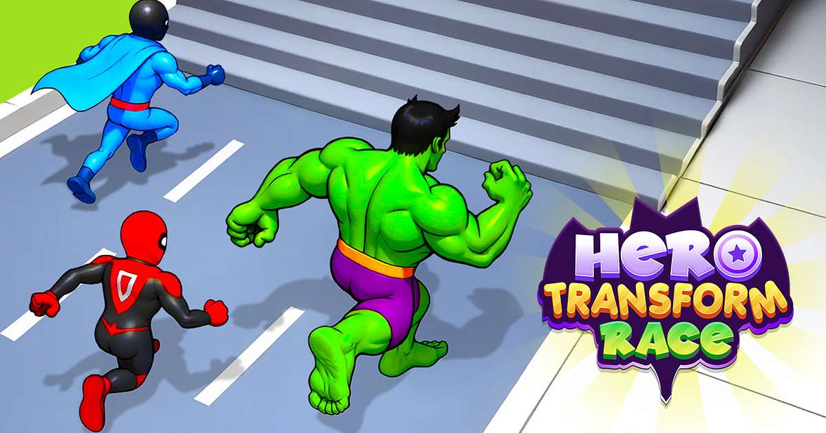 Hero Transform Race - Online Oyun - Hemen Oyna | Oyungemisi.com