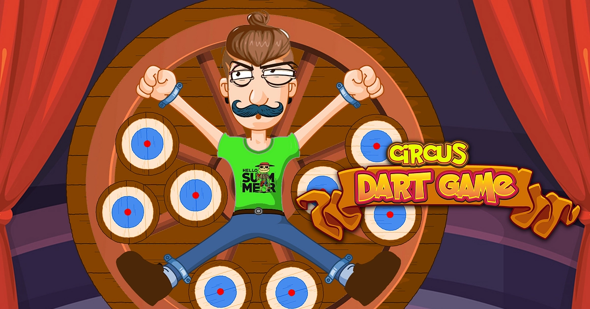 Circus Dart Wheel - Online Oyun - Hemen Oyna | Oyungemisi.com