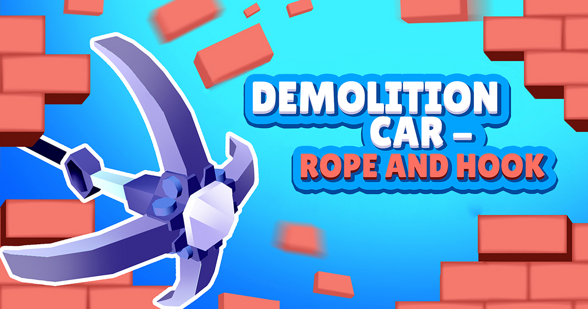 Demolition Car: Rope and Hook - Online Oyun - Hemen Oyna | Oyungemisi.com