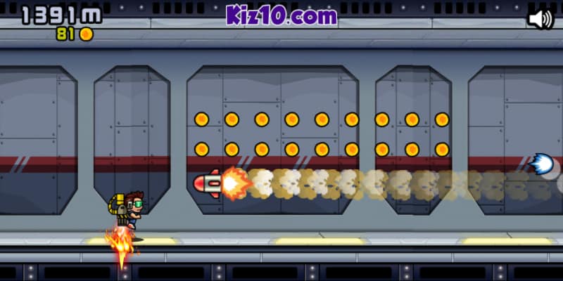 Jetpack Rusher - Online Oyun - Hemen Oyna | Oyungemisi