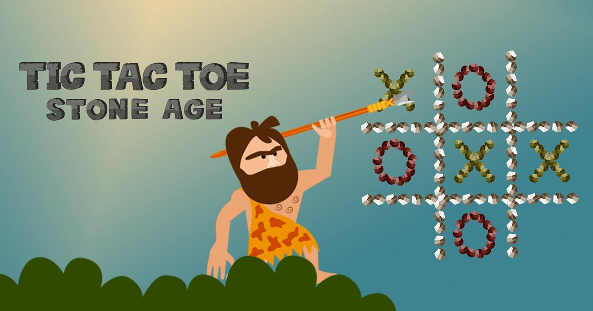 Tic Tac Toe Stone Age - Online Oyun - Hemen Oyna | Oyungemisi.com