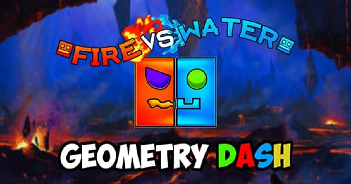 Fire and Water Geometry Dash - Online Oyun - Hemen Oyna | Oyungemisi.com