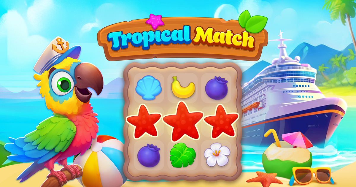 Tropical Match - Online Oyun - Hemen Oyna | Oyungemisi.com